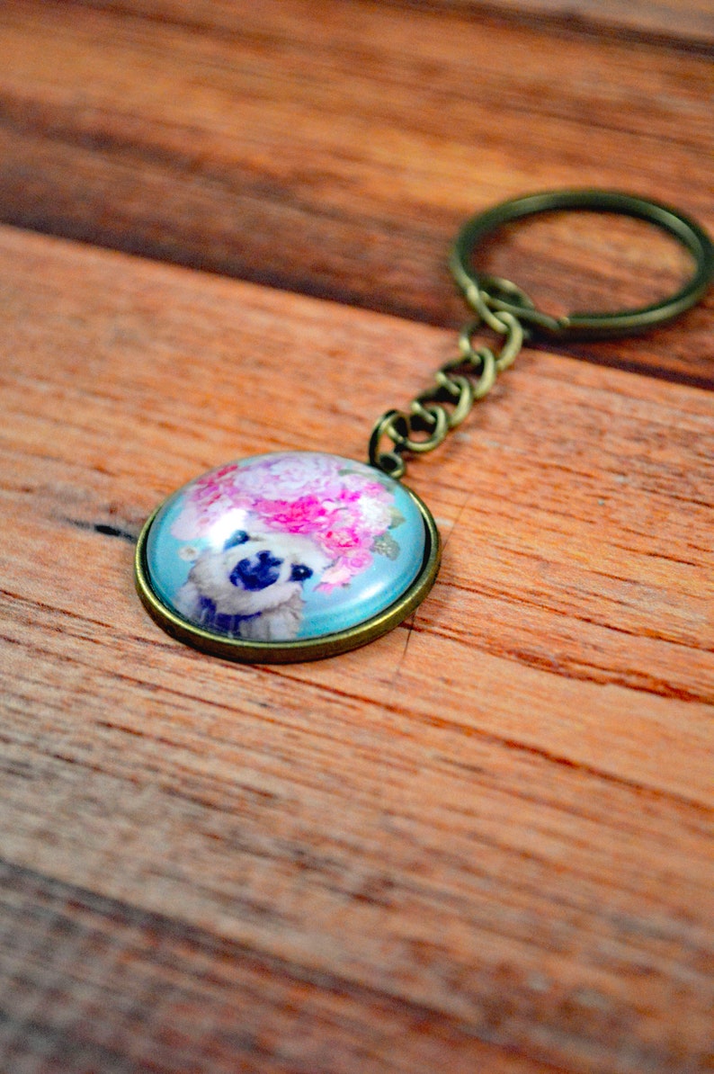 Llama Key Chain Llama Key Ring Llama Gift Animal Gift - Etsy