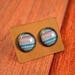 Chevron Studs, Chevron Earrings, Aztec Studs, Aztec Earrings, Chevron ...