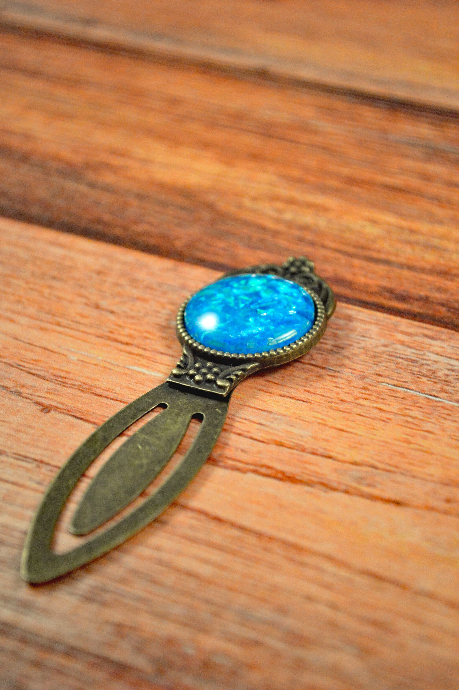 White Bookmark, Blue Bookmark, Simple Bookmark, Reading Gift, Reader's ...