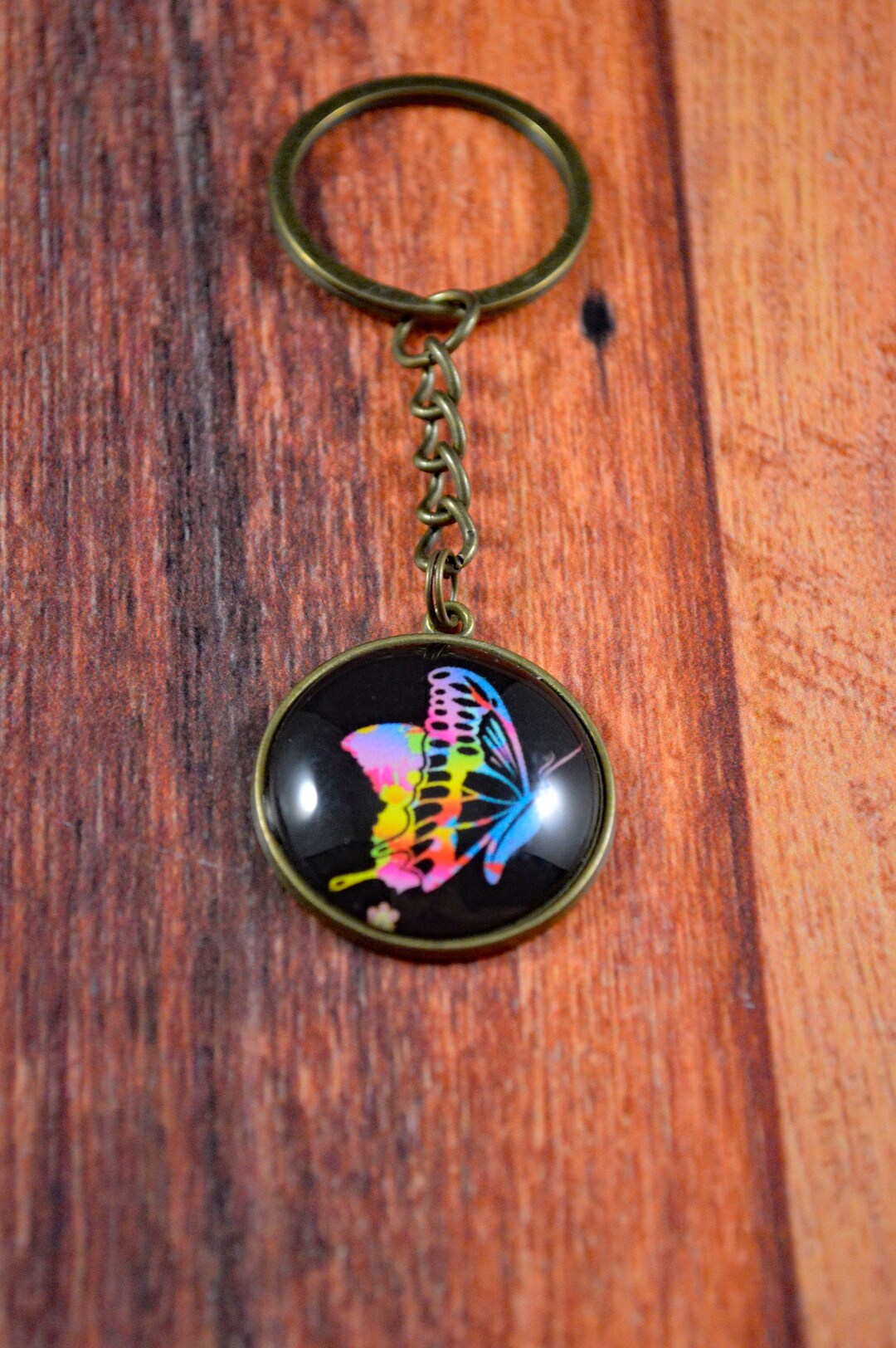 Butterfly Key Chain, Butterfly Key Ring, Butterfly Gift, Cute ...