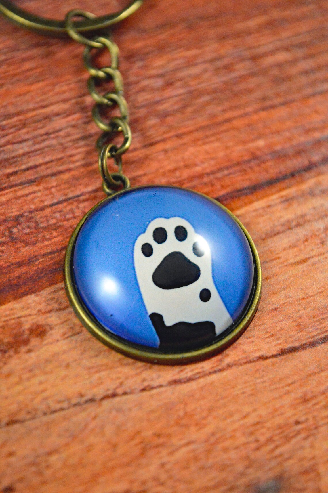 Cat Key Chain Cat Key Ring Cat Gift Cute Cat Key Chain - Etsy