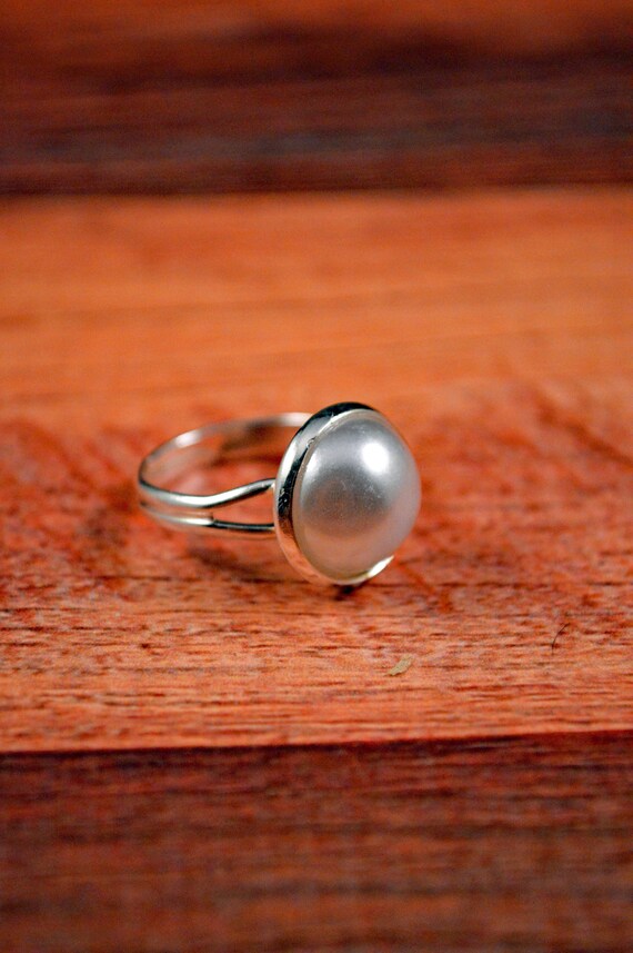 Pearl Ring Faux Pearl Ring Classy Ring Classy Jewelry Teen | Etsy