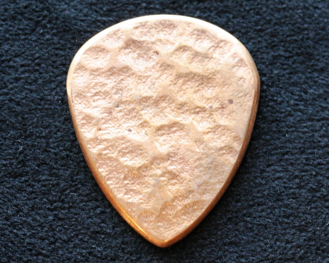 Antique Bronze Guitar Pick - American Arts & Crafts Era Bronze - One of ...