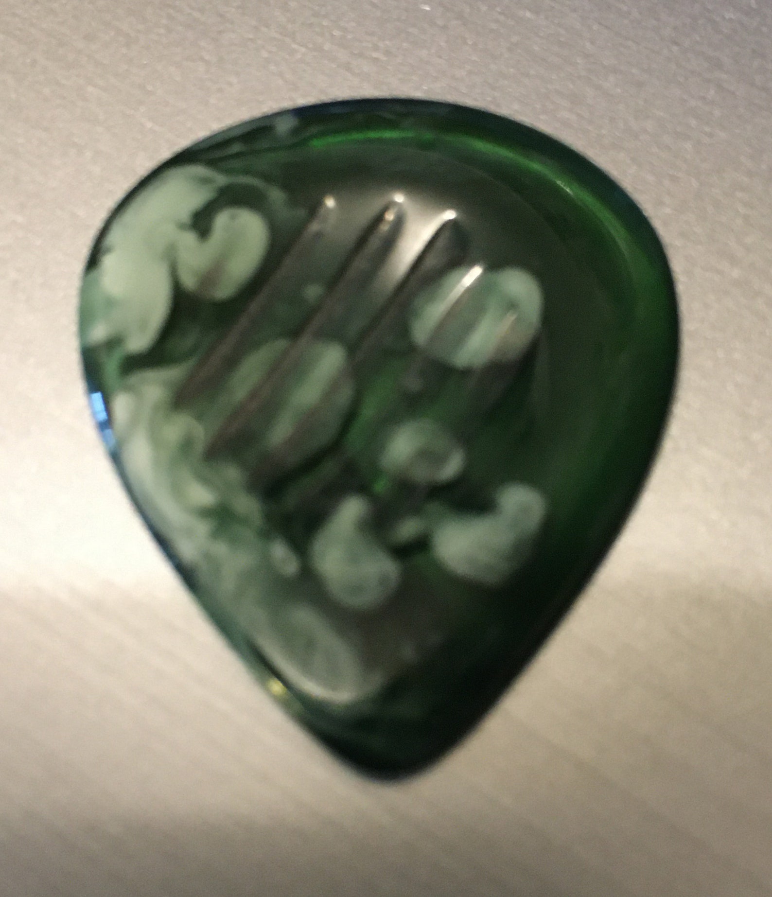 Set of 2 Resin Gypsy Jazz Guitar Picks 2mm 3mm Like Casein - Etsy