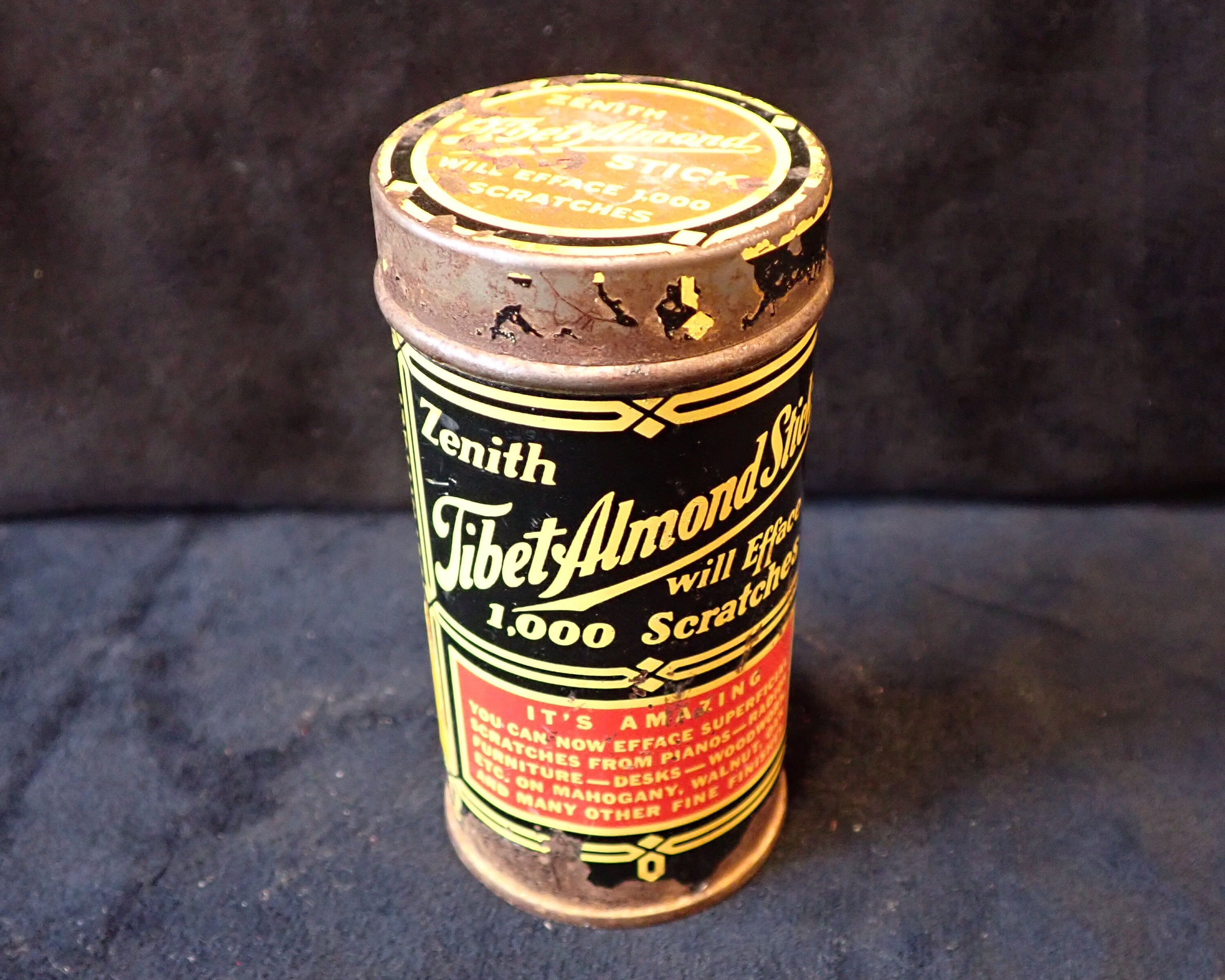 Antique Zenith Can Shaker One of a Kind Hand Percussion | Etsy