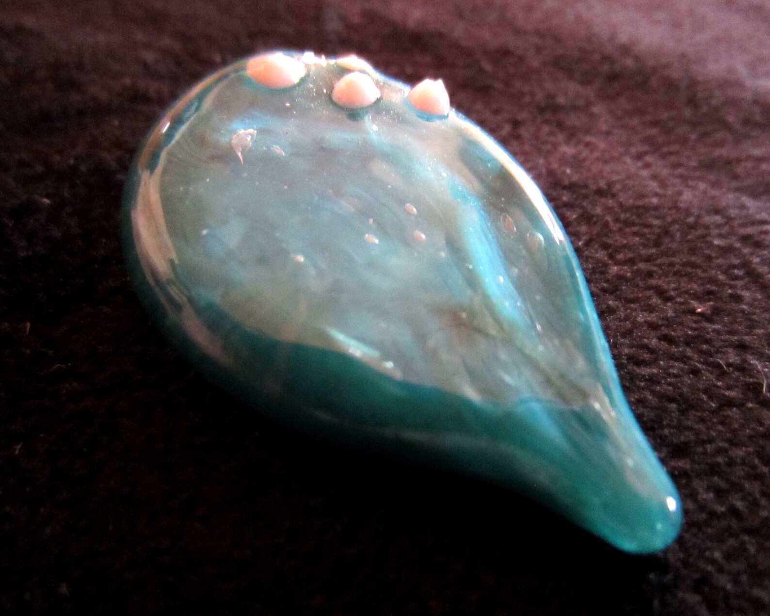 Glass Guitar Pick - Cosmic Swirl - Handcrafted One-of-a-kind - GLASS-13 ...