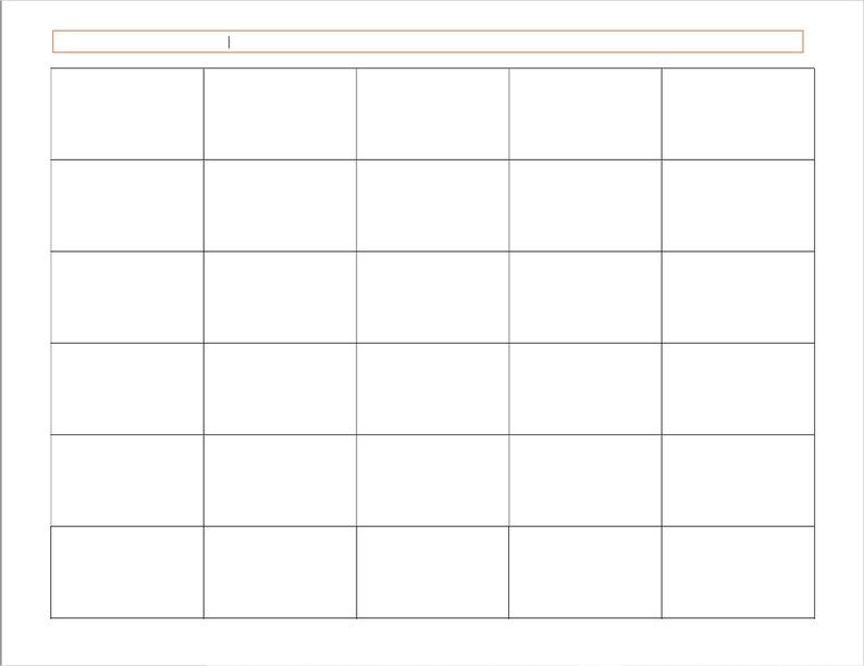 Clean Storyboard Template - Fillable - Reusable PDF - Etsy