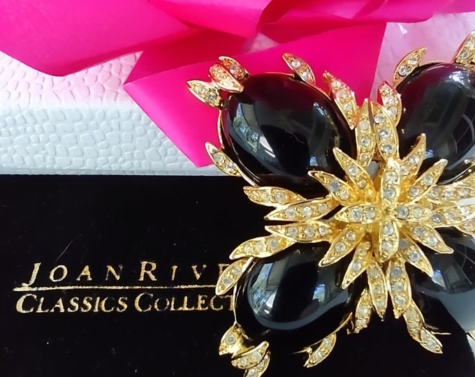 Vintage Joan Rivers Maltese Brooch Classics Collection Mint Couture ...