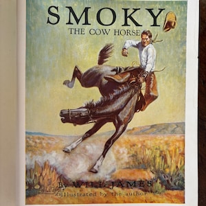 1957 Hardcover smoky the Cow Horse Book - Etsy