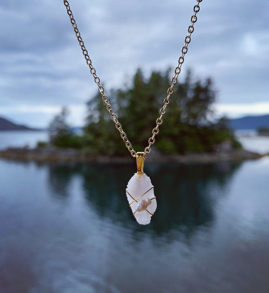 Halibut Otolith Necklace - Etsy
