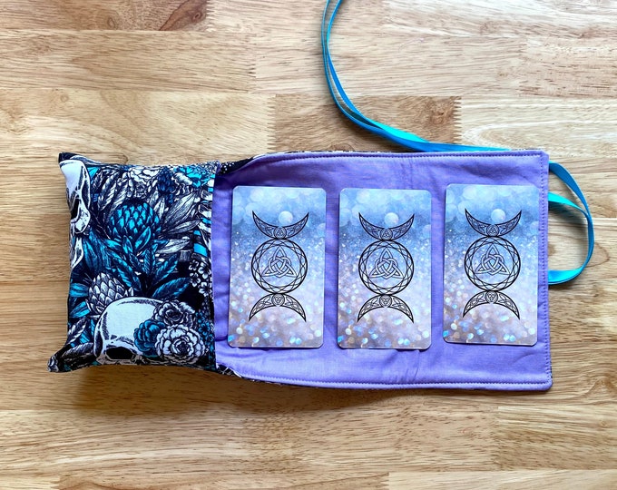 Tarot Wrap, Tarot Wrap Pouch, Tarot Card Wrap - Etsy