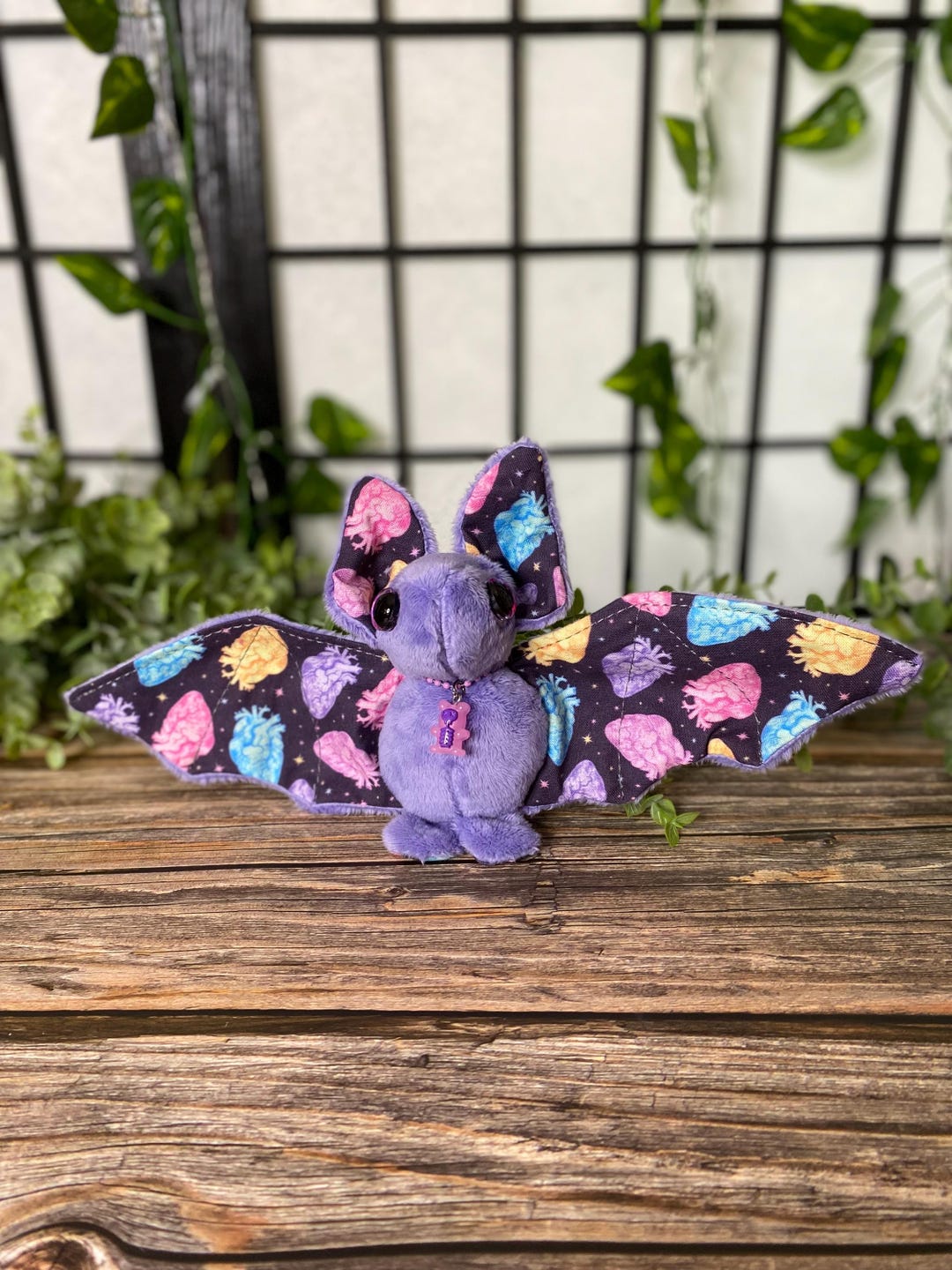 Bat Plushie, Sky Puppies, Moonbeams Sewing, Bat Gifts, Witchy ...