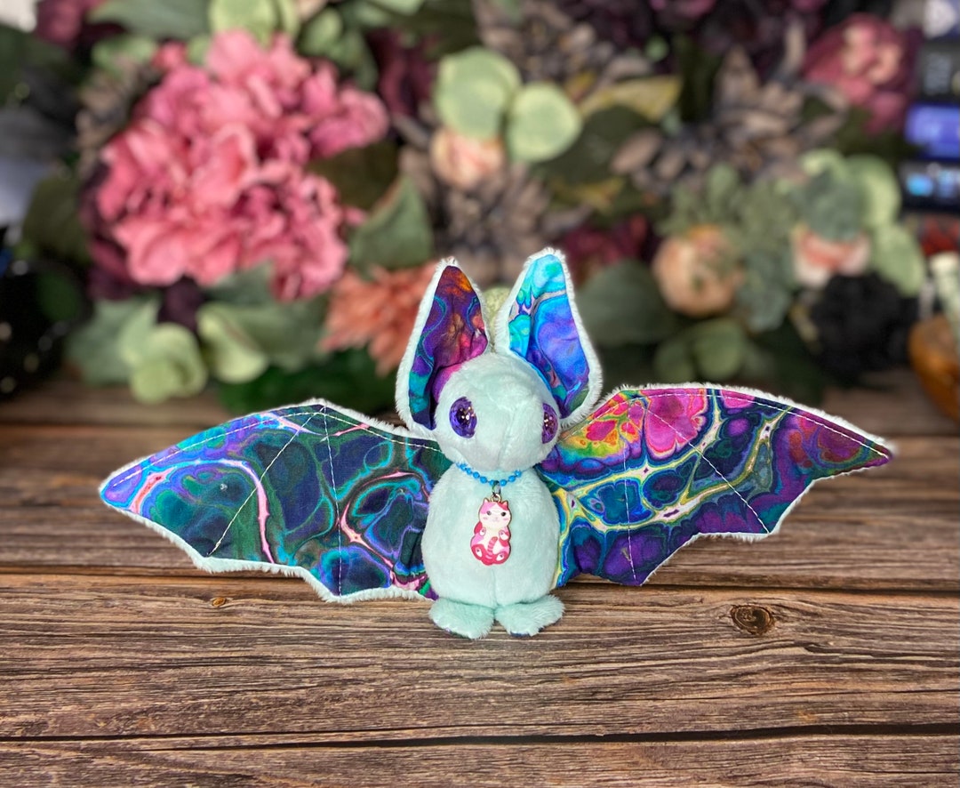 Bat Plush, Handmade Plushies, Bat Stuffed Animal, Birthday Gift for ...