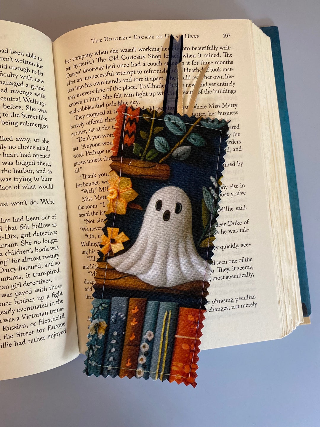 Unique Bookmarks, Sewn Bookmarks, Fabric Bookmarks, Book Lover Gifts ...