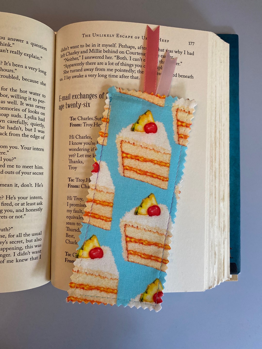 Unique Bookmarks, Sewn Bookmarks, Fabric Bookmarks, Book Lover Gifts ...