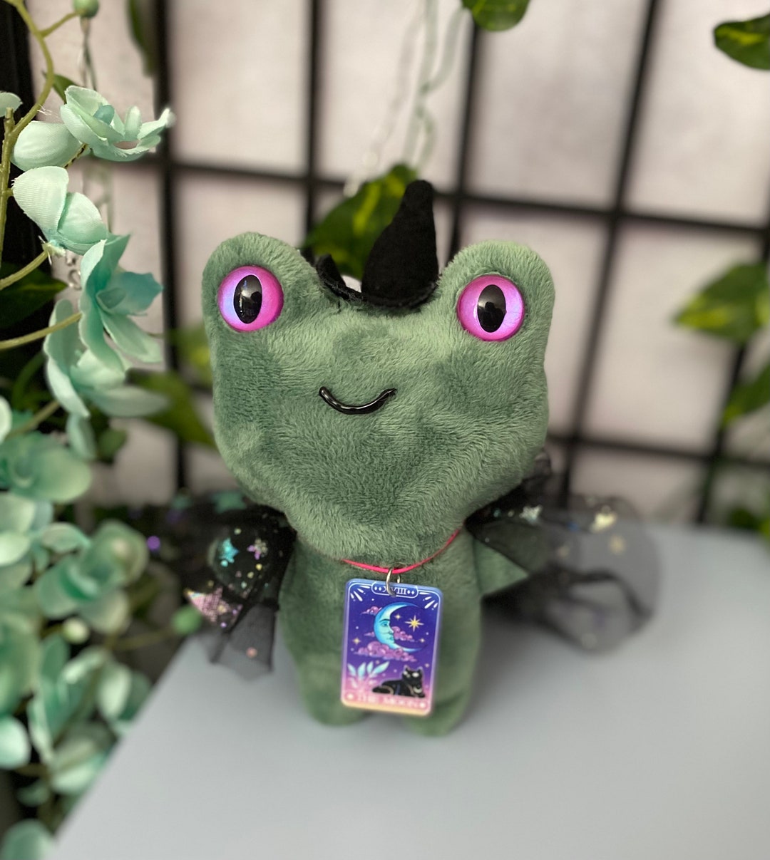 Froggie Familiars, Witchy Stuffed Frogs - Etsy