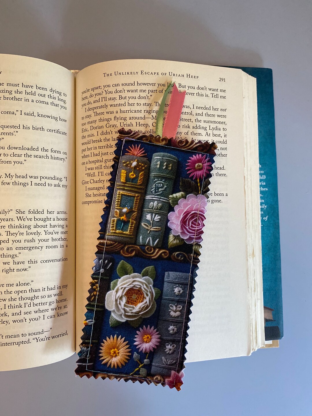 Unique Bookmarks, Sewn Bookmarks, Fabric Bookmarks, Book Lover Gifts ...