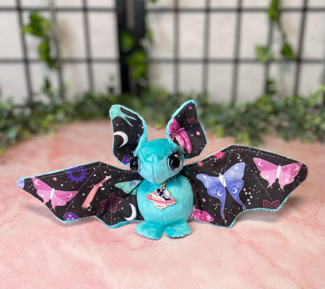 Bat Plush, Handmade Plushies, Bat Stuffed Animal, Birthday Gift for ...