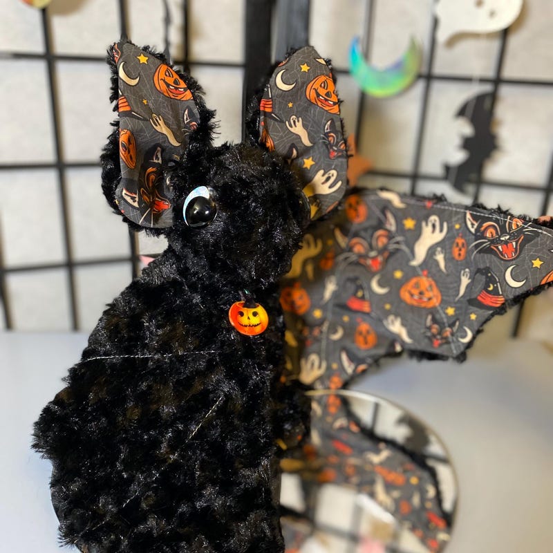 Bat Stuffed Animal - Etsy