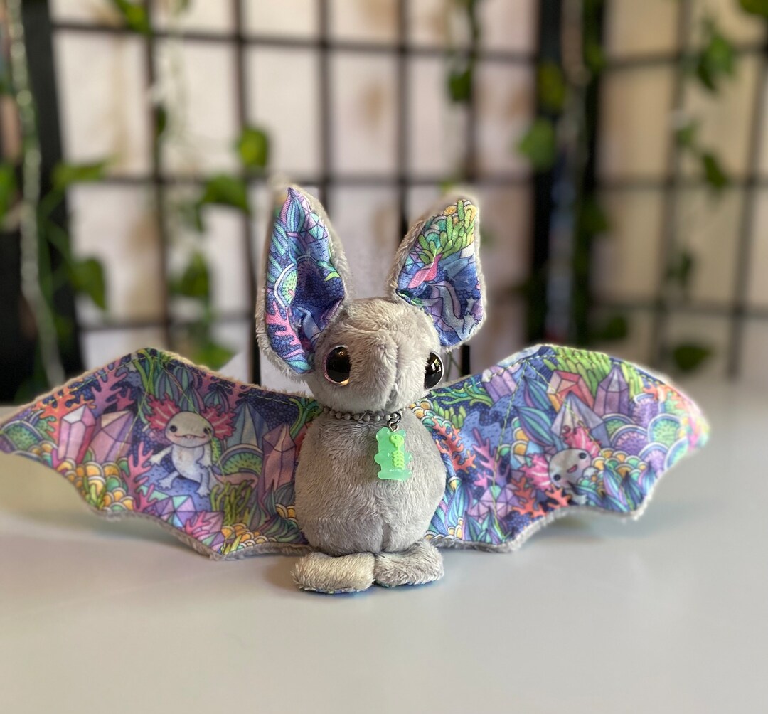 Bat Plush, Handmade Plushies, Bat Stuffed Animal, Birthday Gift for ...
