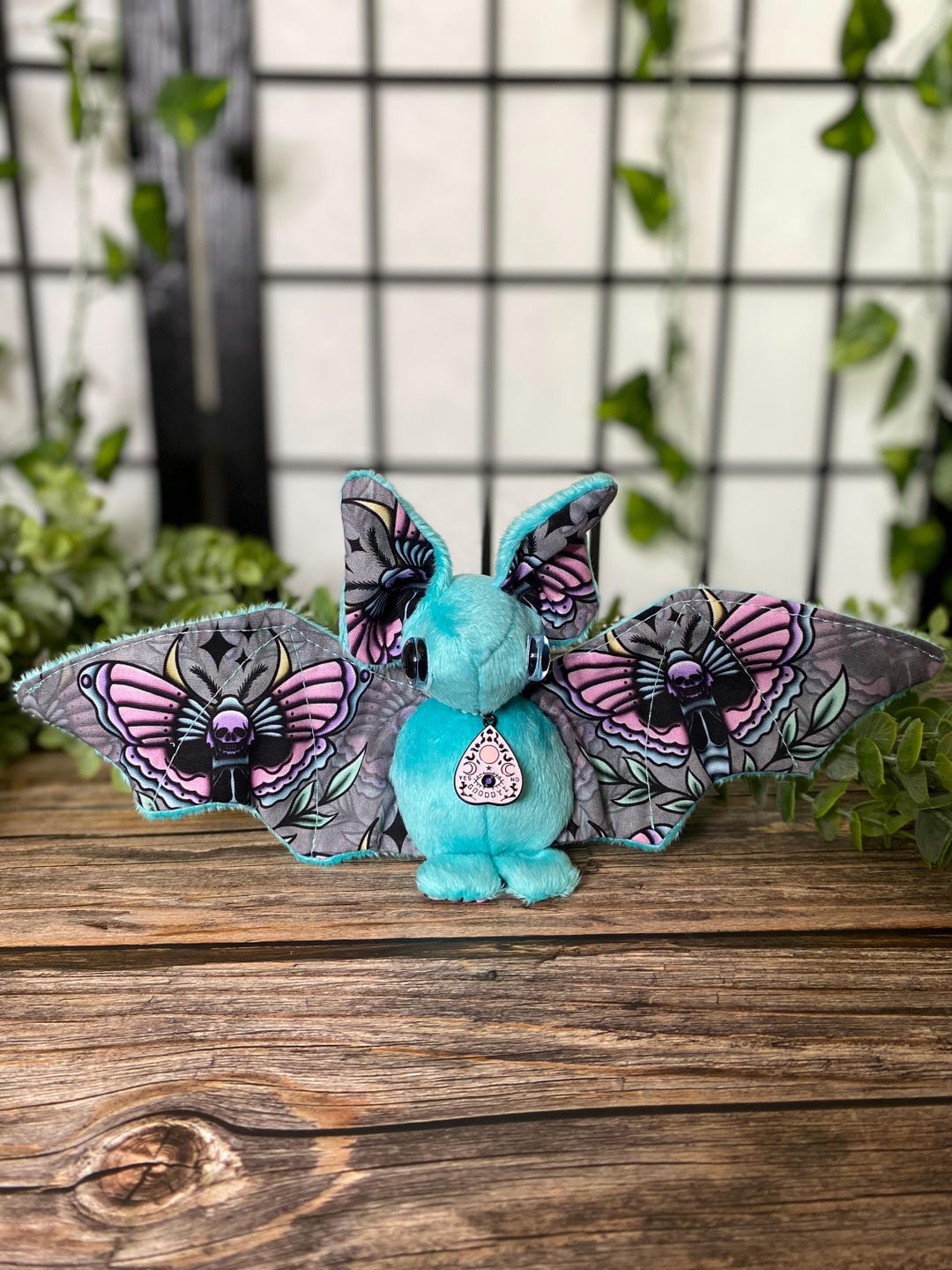 Bat Plushie, Sky Puppies, Moonbeams Sewing, Bat Gifts, Witchy ...