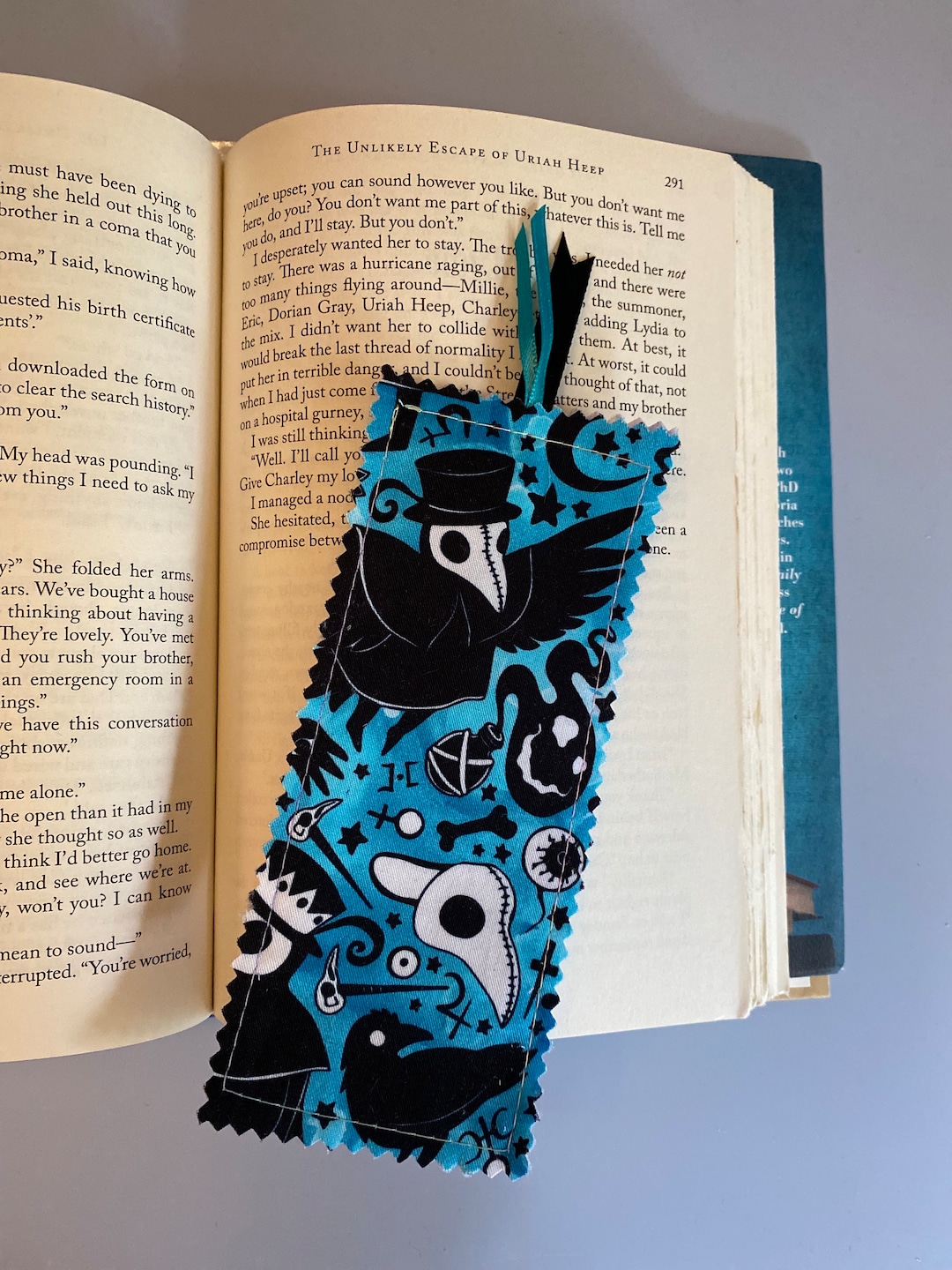 Unique Bookmarks, Sewn Bookmarks, Fabric Bookmarks, Book Lover Gifts ...