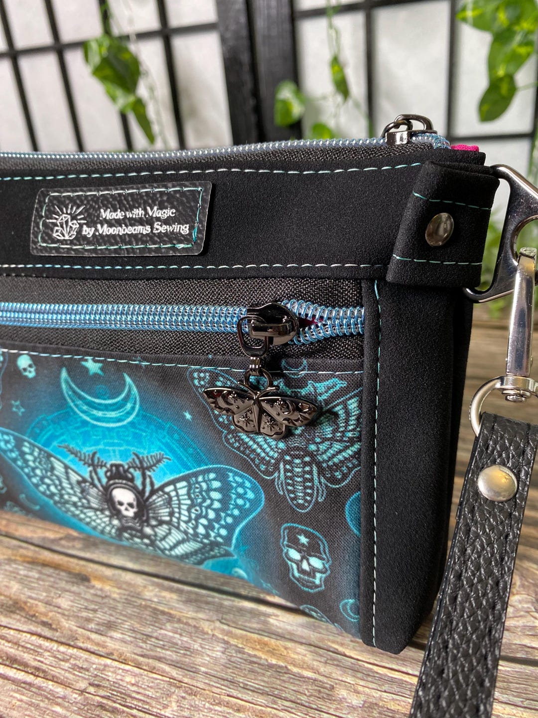 Devon Crossbody Bag, Cute Crossbody Purse, Zipper Purse, Moth Gifts ...