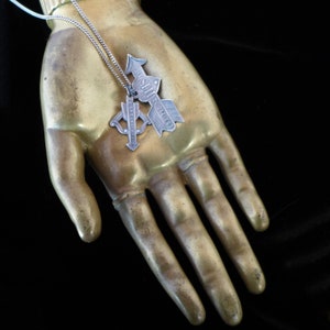 RARE Saint Sebastian Arrows Charm Necklace - Etsy