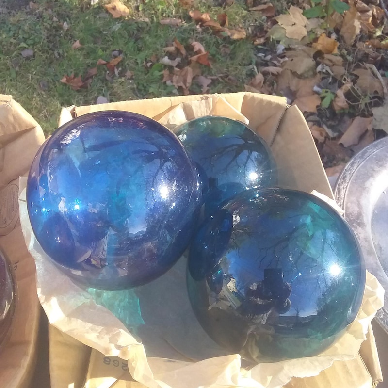 Blown Glass Floats - Etsy