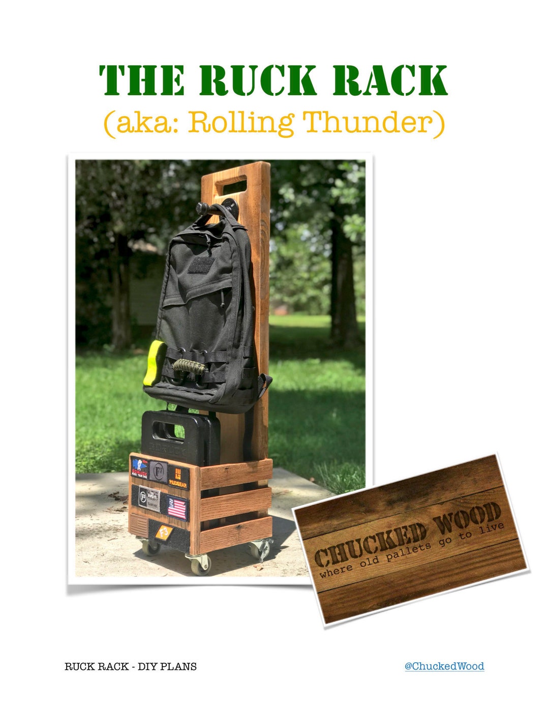 Ruck Rack downloadable Plans - Etsy