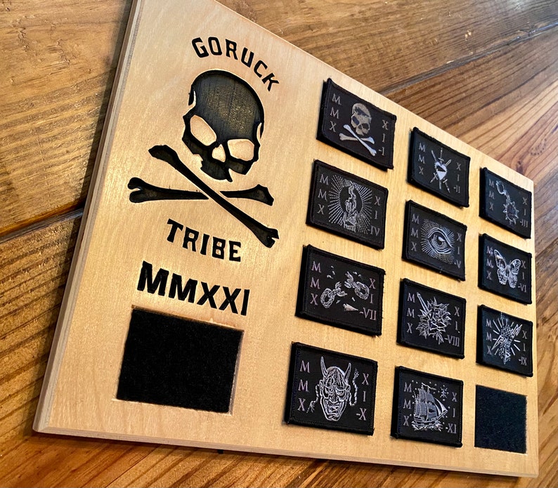 Morale Patch Display (tribe) - Etsy