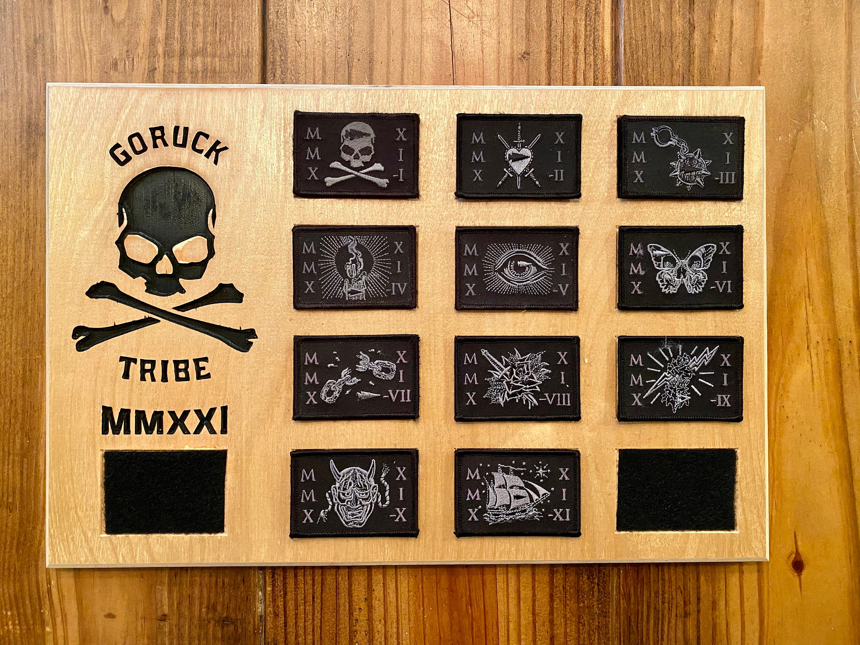 Morale Patch Display (tribe) - Etsy