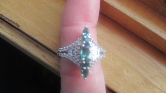 STS 925 Sterling Silver Chuck Clemency Green Diopside… - Gem