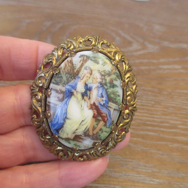 West Germany Brooch - Etsy
