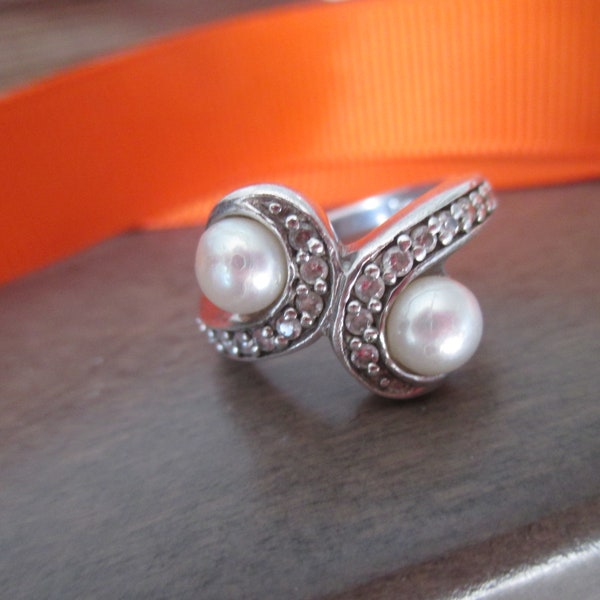 Diamond Chip Ring - Etsy