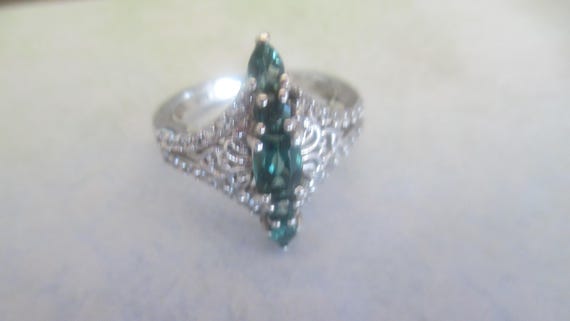 STS 925 Sterling Silver Chuck Clemency Green Diopside… - Gem