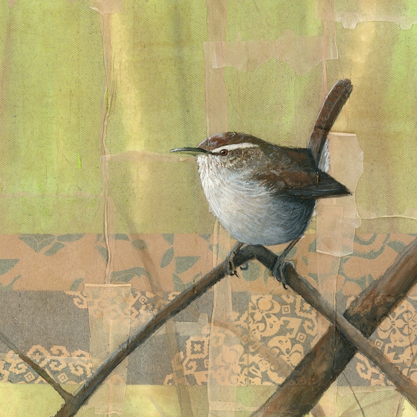 Wren Painting - Etsy