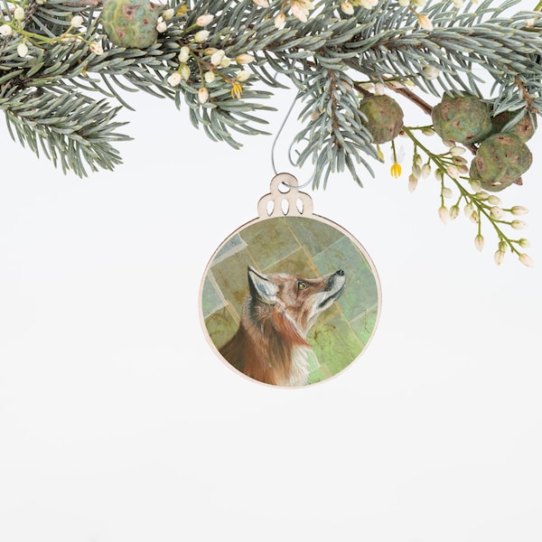 Fox Ornament - Etsy