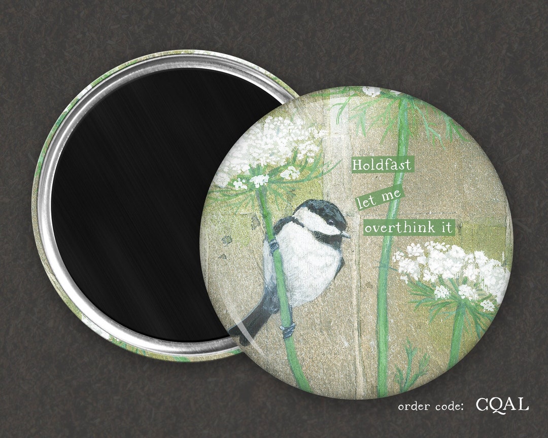 Chickadee Requires More Time I Funny Bird Magnet I Rude Bird Magnet L ...