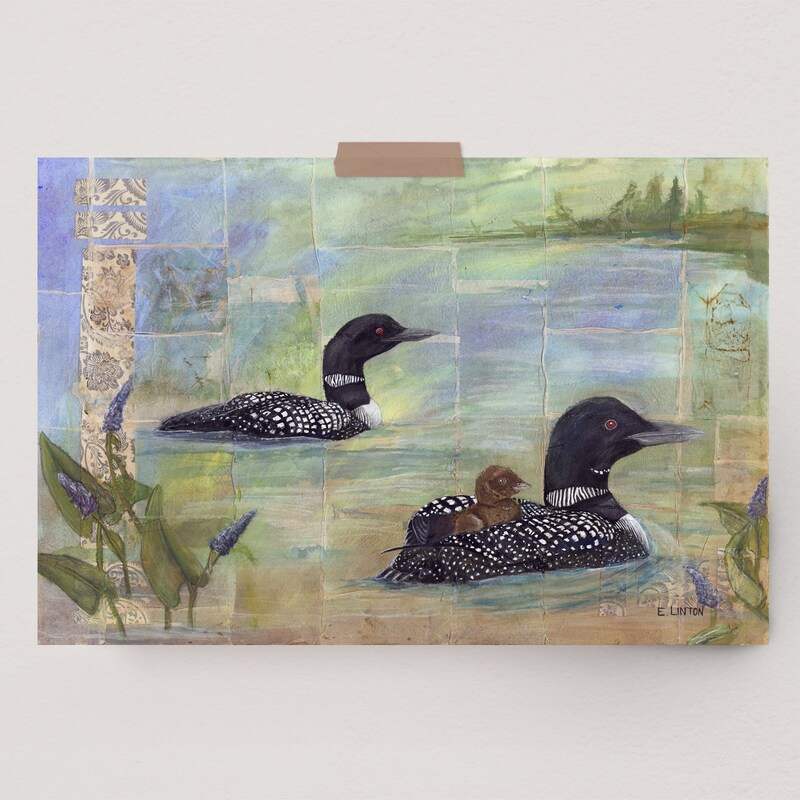 Loon Painting - Etsy