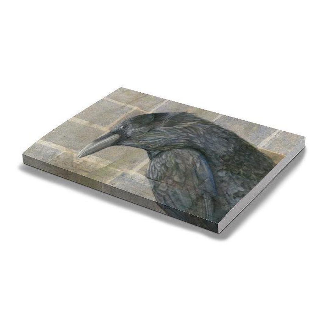 Raven Kraft DOT Page Journal | Bird Lover Notebook | Gift for Her ...