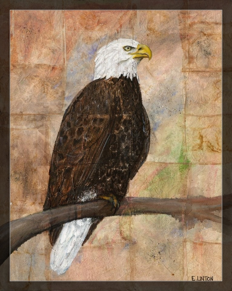 Bald Eagle Painting Bald Eagle Art Bird Painting Bird - Etsy