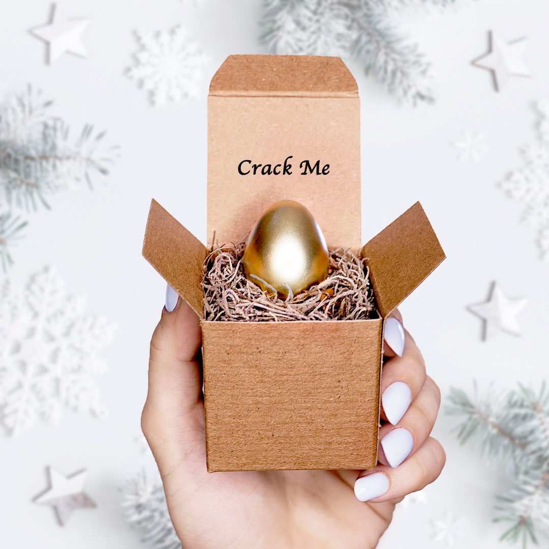 Christmas Pregnancy Announcement Egg - Stocking Stuffer - Holiday - for ...