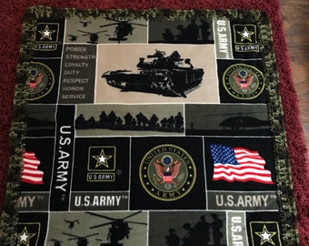 Crochet Army Baby Blanket - Etsy