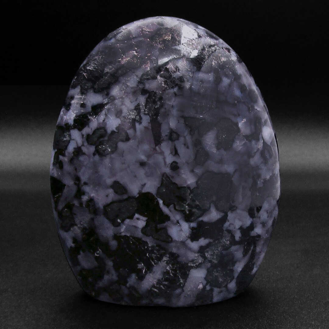 Mystic Merlinite Indigo Gabbro 504g Purple Gemstone Mineral Madagascar ...