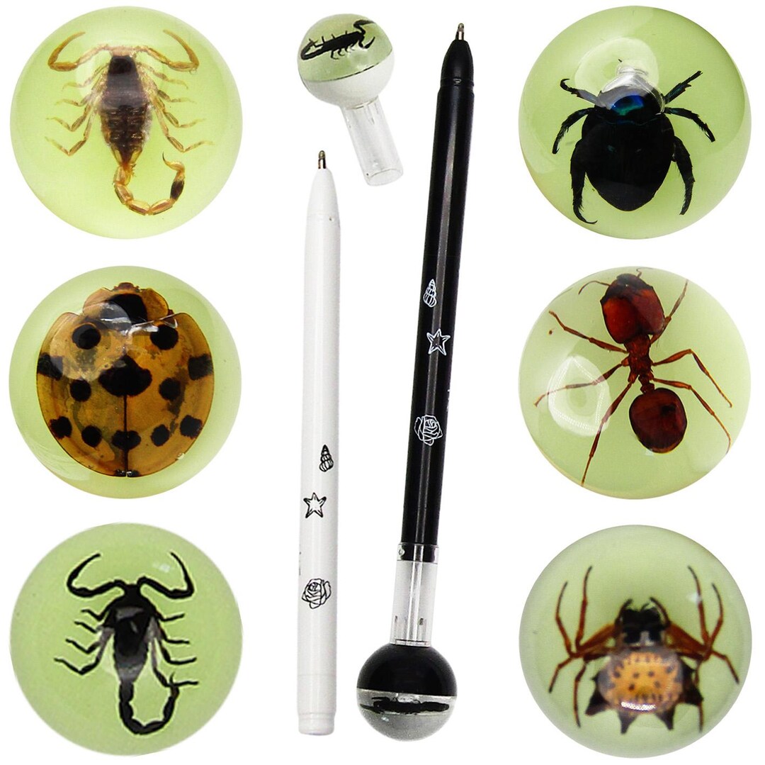 Insect Bug PEN Scorpion Ant Beetle Spider GLOWS in the DARK - Etsy