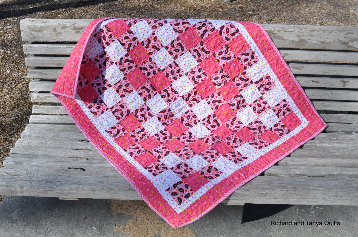 Simple Squares Baby Quilt Pattern - Etsy