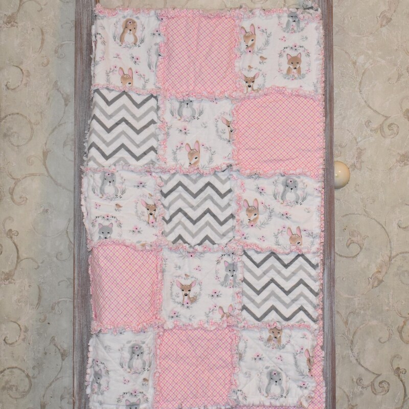 Animal Rag Quilt - Etsy