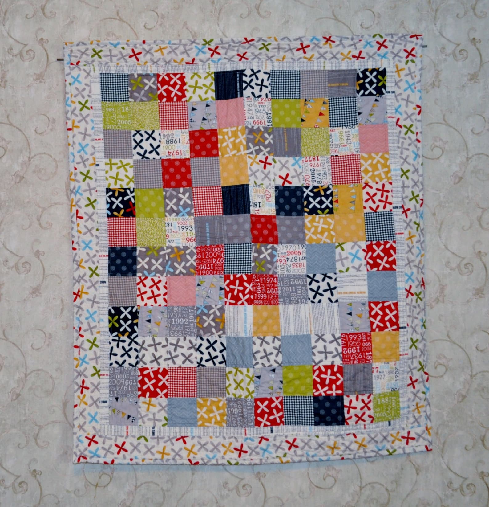 Simple Squares Baby Quilt Pattern - Etsy