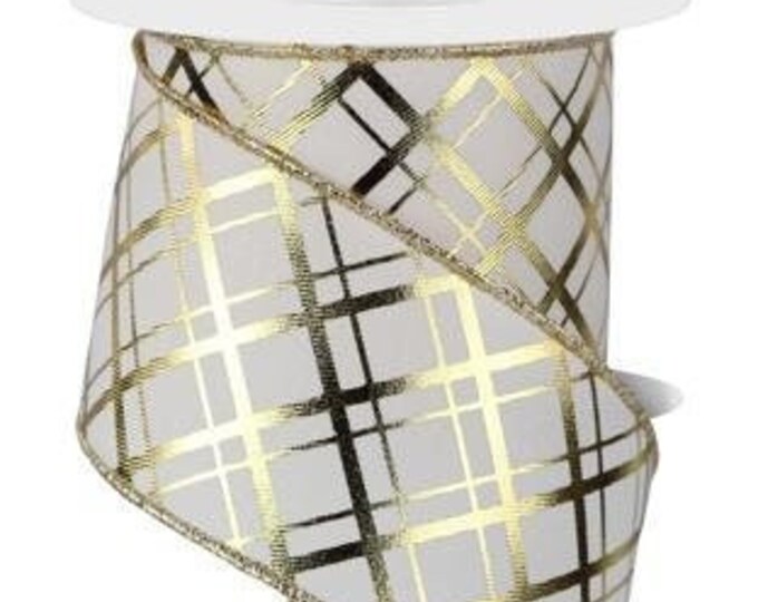Ships Free Over 35 in US - Metallic Thick/thin Diagonal Check Wired ...